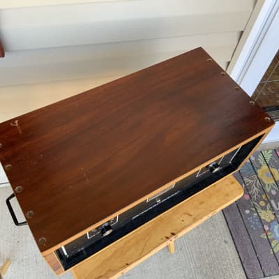 (Pair) Altec 9477B Power Amplifiers w/ Custom Wooden | Reverb