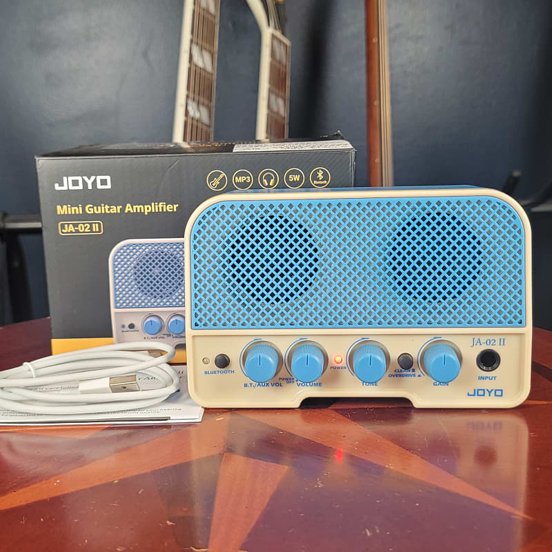Joyo JA-02 II Mini Guitar Amplifier Battery Powered Amp with | Reverb