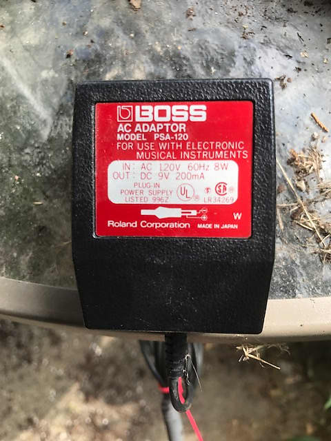 Vintage Boss Power Supply PSA-120 for drum machine | Reverb