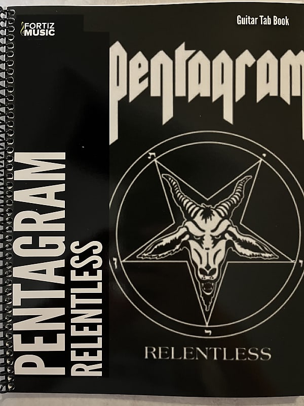 Pentagram - Relentless - Guitar Tab / Tablature Book | Reverb