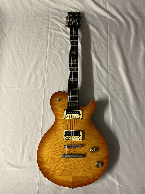 Dean EVO Special Select MIK Korea 2006 Amber Burst Quilted | Reverb