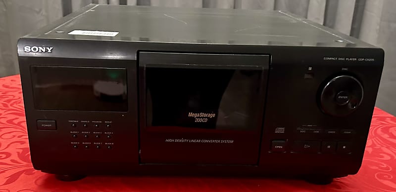 Sony CDP-CX205 1997 - Black | Reverb
