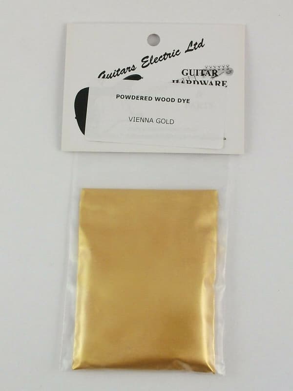 Vienna Gold 15mg Powder Dust Guitar Body Dye for vintage | Reverb UK