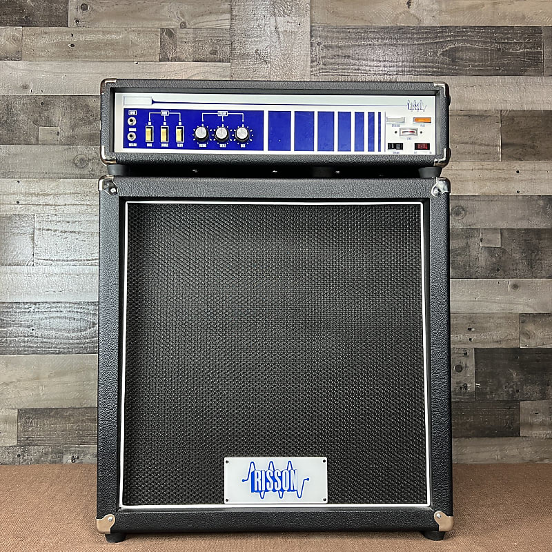 Risson B200 Custom Bass Amp Head & 1x15" Cabinet W/Covers | Reverb