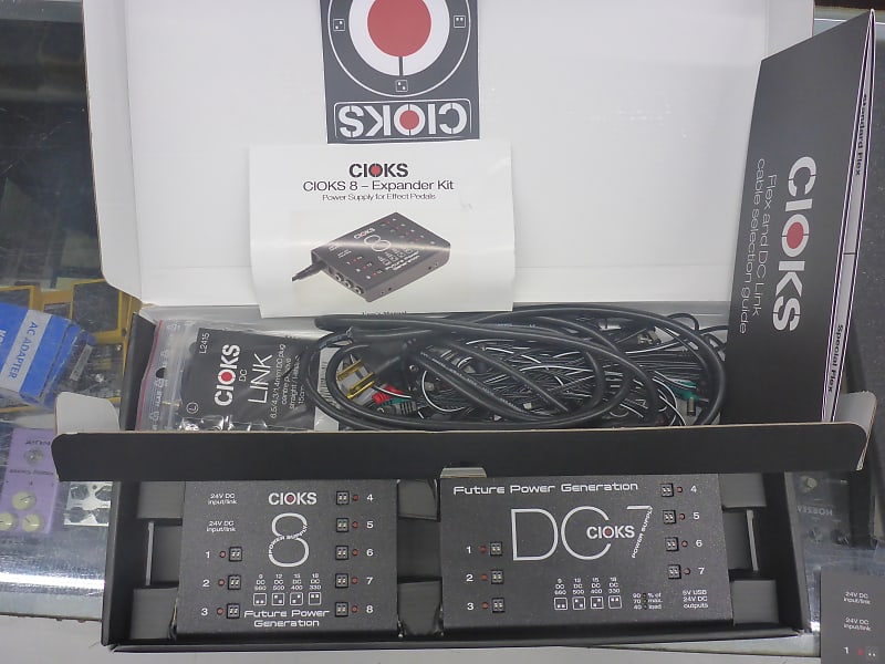 CIOKS DC 7 & CIOKS 8 Power Supply Bundle - Black | Reverb