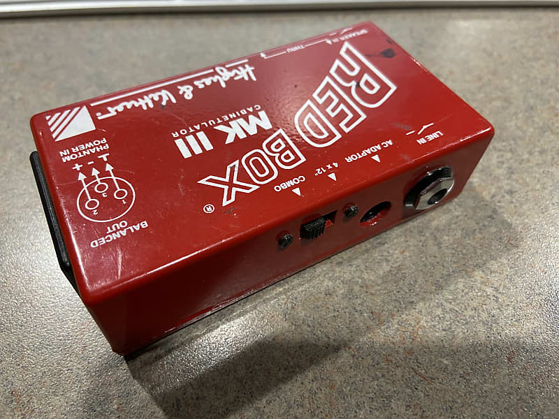 Red Box MK 3 DI 90s Red | Reverb