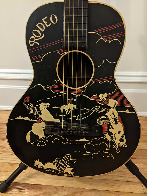 Late 1930's Harmony Rodeo Guitar | Reverb