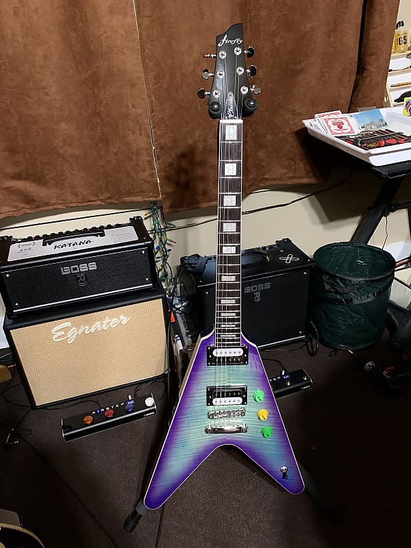 FireFly FFLV 2023 - Blue Burst*Flying | Reverb