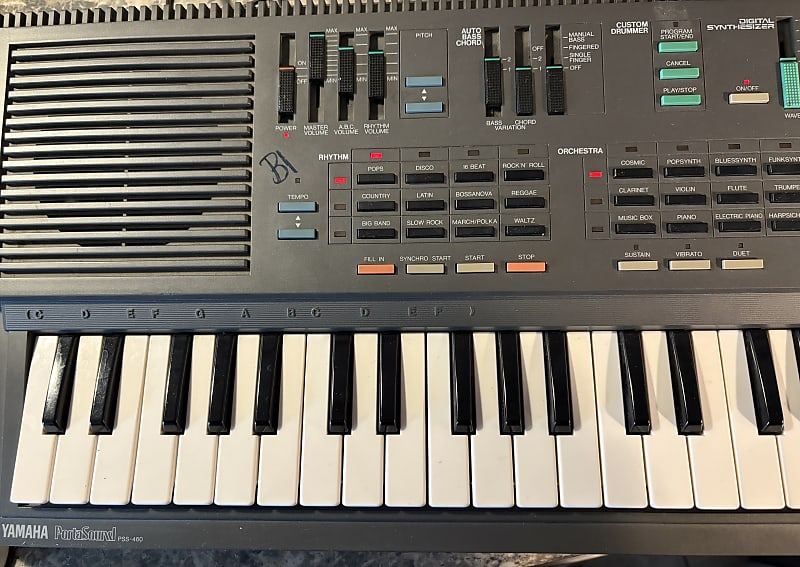 Yamaha PSS-460 80s synthesizer keyboard | Reverb