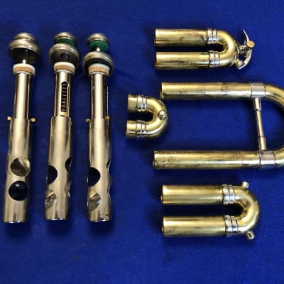 1950 Holton Model 28 Cornet - Large Bore, Raw Brass | Reverb