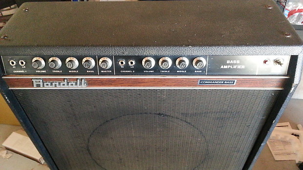 Randall Commander Bass 2x15 combo | Reverb