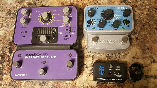 Source Audio Soundblox Multi wave Bass Distortion, Bass | Reverb