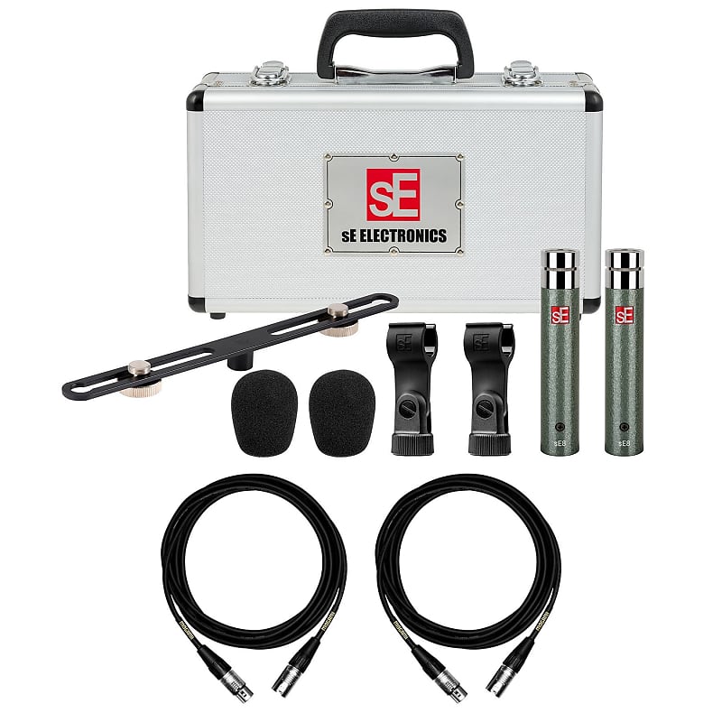 sE Electronics Vintage Edition SE8 Stereo Pair Bundle with 2 | Reverb