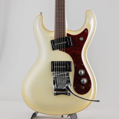 Mosrite 1970s The Ventures Model Set Neck MK1 Reissue White | Reverb
