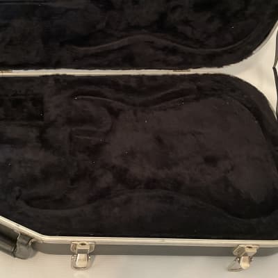 90's Washburn Stratocaster Style Black Chainsaw Guitar Case | Reverb