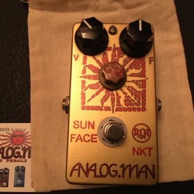 The Solarist Fuzz V2: Germanium/Silicon Sun Lion Fuzz Face | Reverb