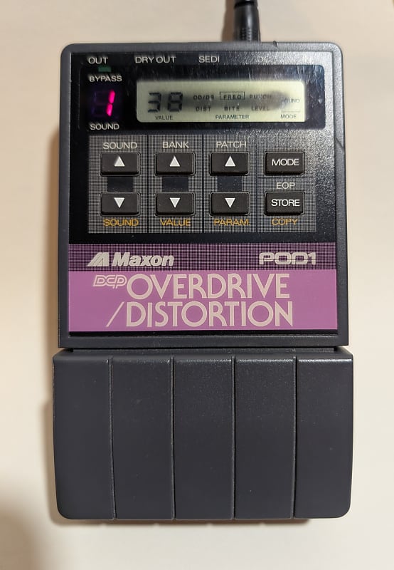 Maxon / Ibanez DCP Series Overdrive/Distortion, Model POD1 | Reverb