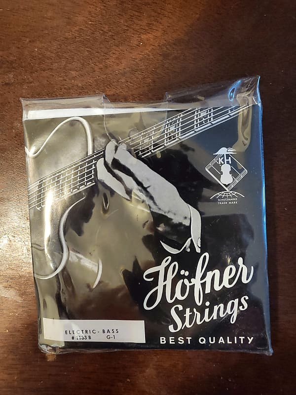 Genuine Hofner flat wound German made strings | Reverb