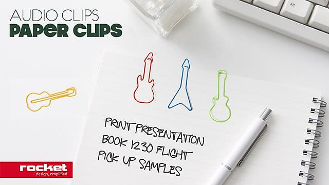 Rocket Paper Clips | Reverb UK