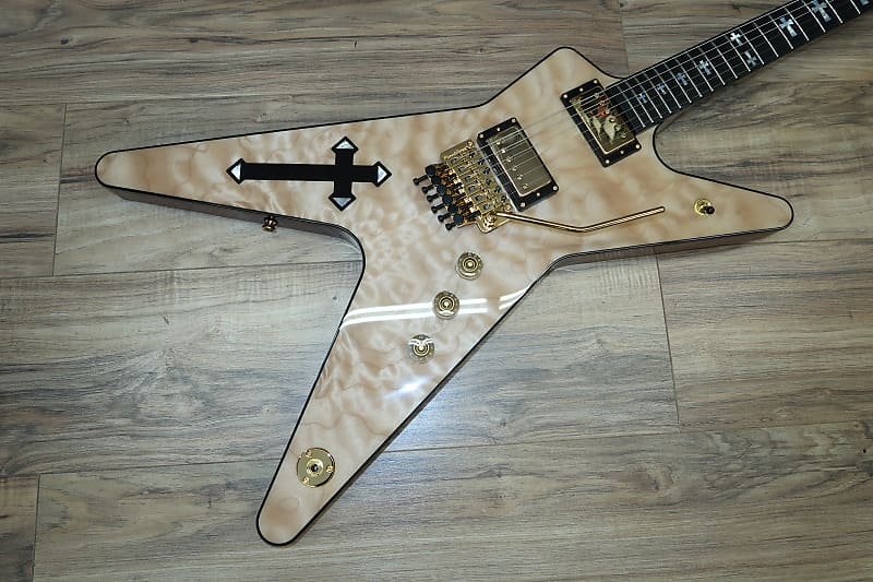 Dean USA Southern Golden Cross Prototype Natural Quilted | Reverb