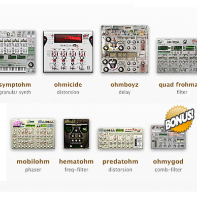 Ohm Force All Effects Bundle Software (Download) | Reverb