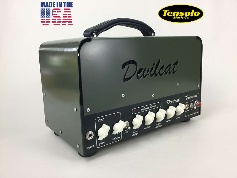 Devilcat Amplifiers - Francine 30W All tube - Ammo Can Green | Reverb