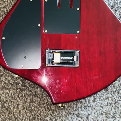 Fernandes Ravelle Elite Cherry Sunburst w/Sustainer Floyd | Reverb
