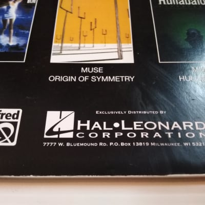 Muse Absolution Notation & Tab Book By Hal Leonard | Reverb