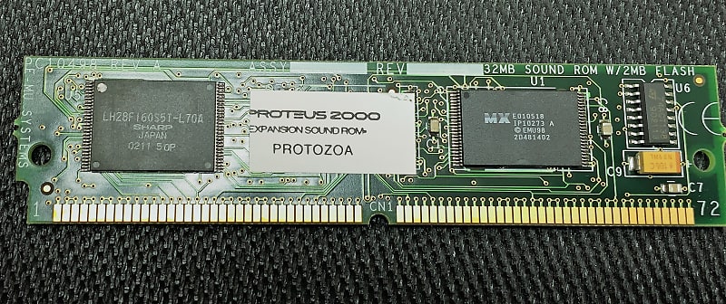 E-MU Systems Proteus 2000 Protozoa Sound ROM | Reverb