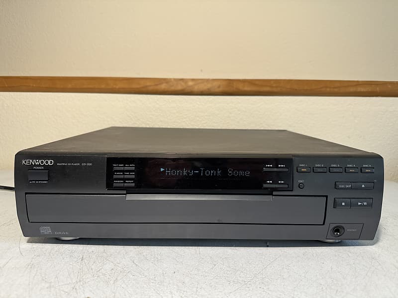 Kenwood CD-206 CD Changer 5 Compact Disc Player HiFi Stereo | Reverb