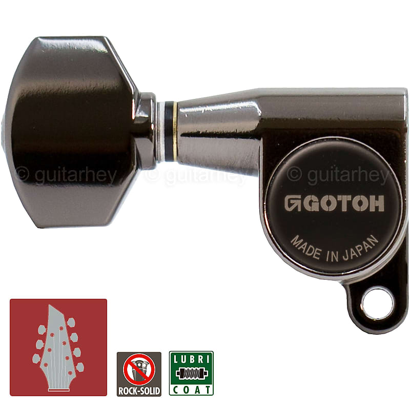 NEW Gotoh SG360-07 Tuners 7-String Small Tuning Keys L3+R4 | Reverb