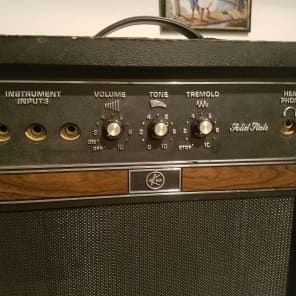 Kay Solid State amplifier Kay 70s Black | Reverb