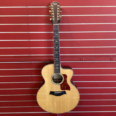 Taylor 855CE 12 String Jumbo Acoustic/Electric Guitar | Reverb