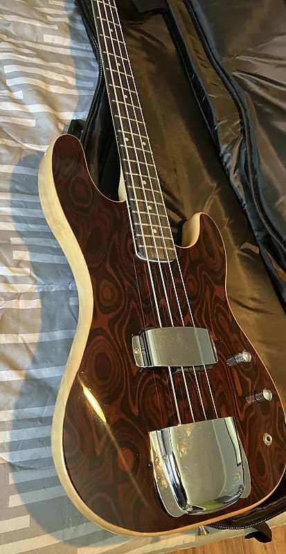 Cozart Bass 2023 - maple/ figured laminated top | Reverb