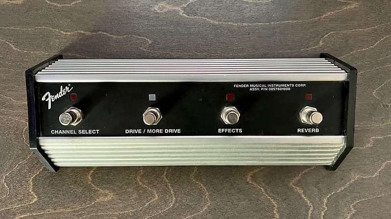 Fender 4 Button Footswitch For Twin Amp 1990's | Reverb