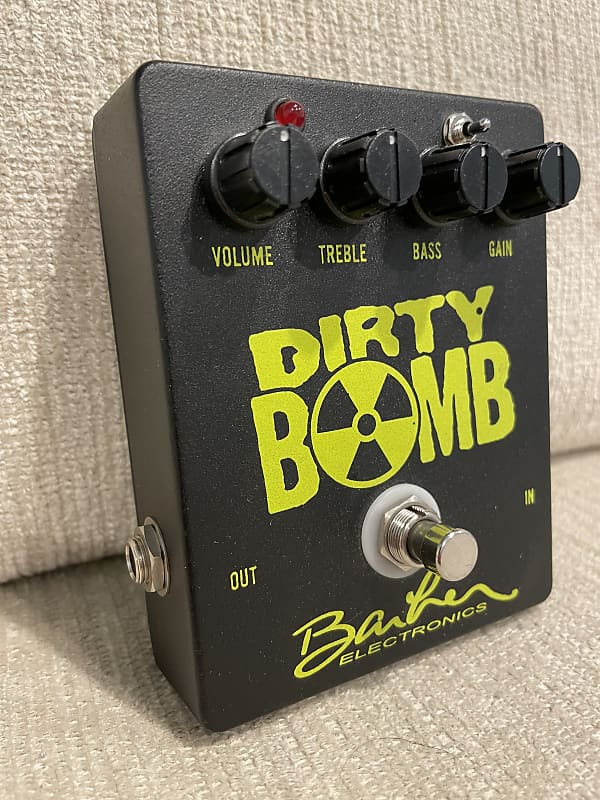 Barber Dirty Bomb Distortion Pedal | Reverb