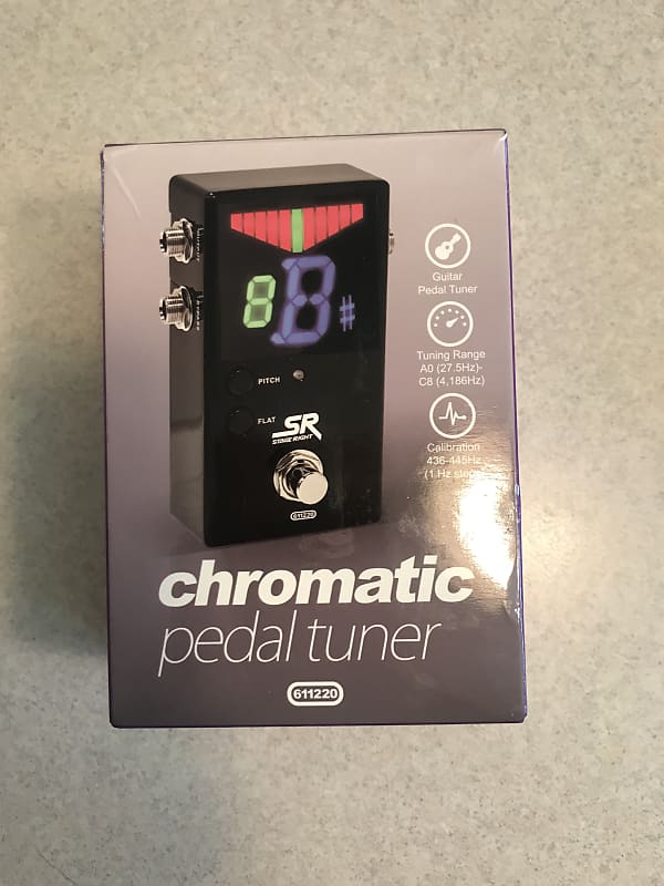 Chromatic pedal Tuner 2020's - Black | Reverb