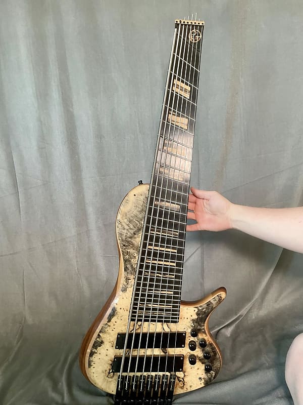 Prat Custom Reverse 8 String 2018 - Gloss | Reverb