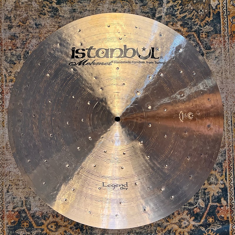 VIDEO! ULTRA DARK ISTANBUL Mehmet LEGEND DRY Ride 22” 2436 g | Reverb