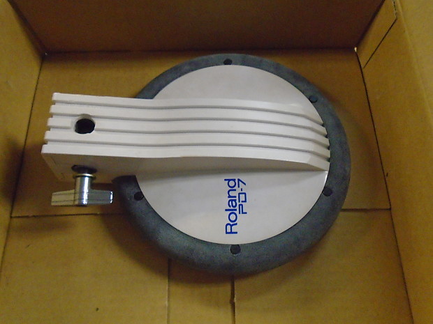 used Roland PD-7 Electronic Drum Pad Trigger | Reverb