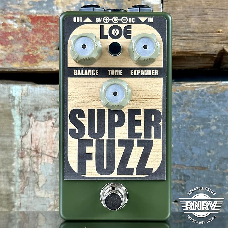 Loe Sounds Custom Super Fuzz 2023 - Green | Reverb