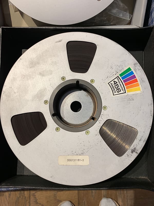Ampex 456 2 inch Tape Used one pass | Reverb