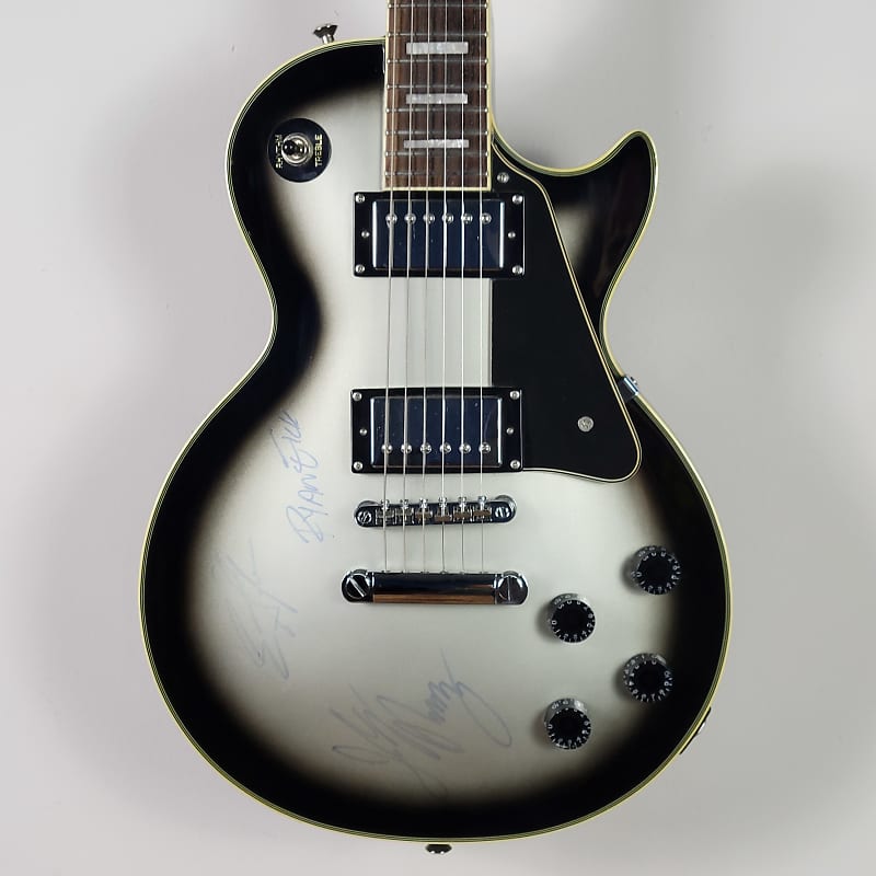 Epiphone Custom Shop Les Paul Custom Limited Ed. headstock | Reverb