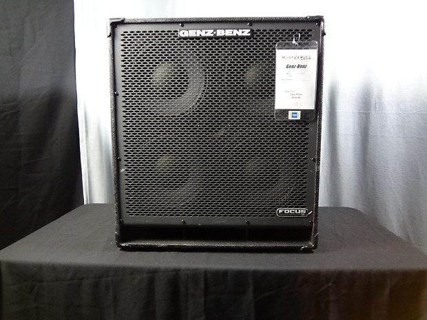 Genz Benz Focus 4x10 LT Black | Reverb