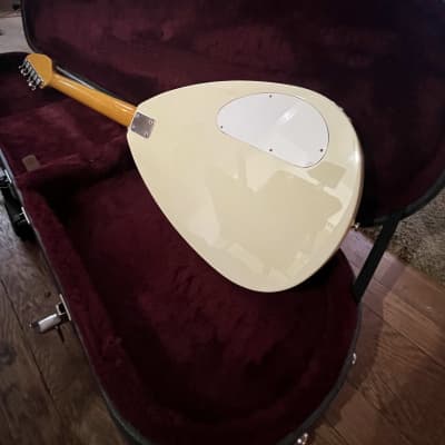 Lefty Phantom Teardrop 2000s - Glossy white (vox replica) | Reverb