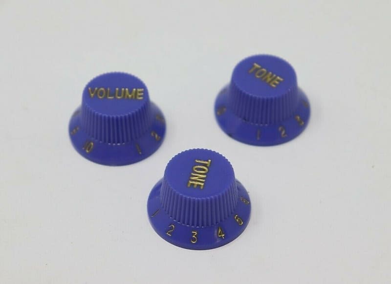 Volume Tone Tone Control Knob 6mm Purple | Reverb