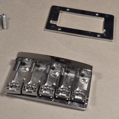 Schaller Electric Guitar Bridge Hannes 6 String Chrome | Reverb