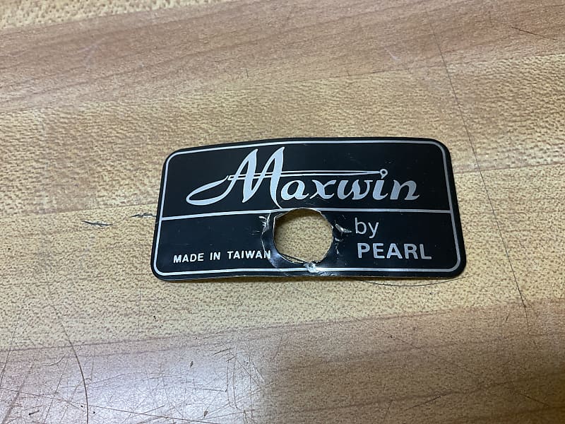 Maxwin Drum Badge | Reverb