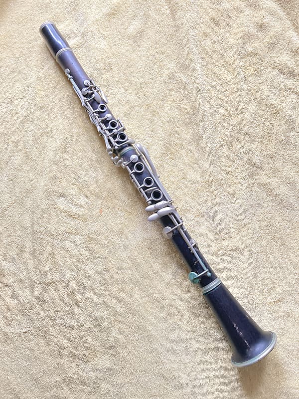 F. Barbier Bb clarinet 1930s natural | Reverb