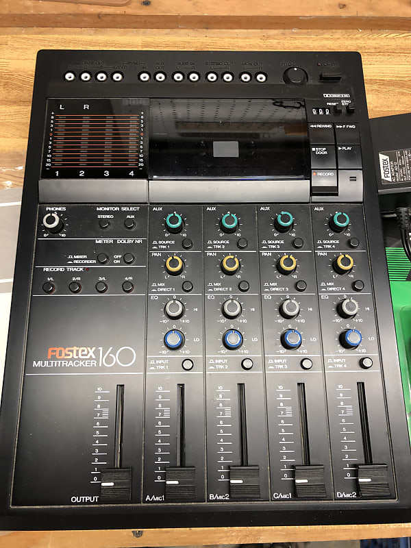 Fostex 160 4-track Recorder Mixer 1988 | Reverb